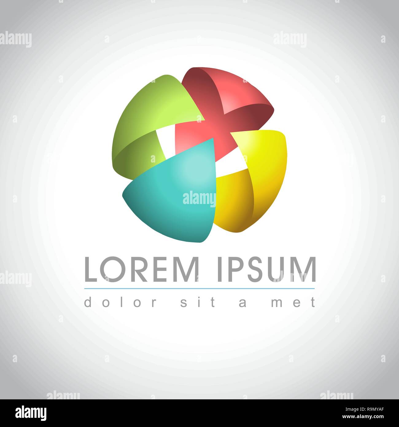 Abstract web Icon and logo sample, vector illusration Stock Vector ...