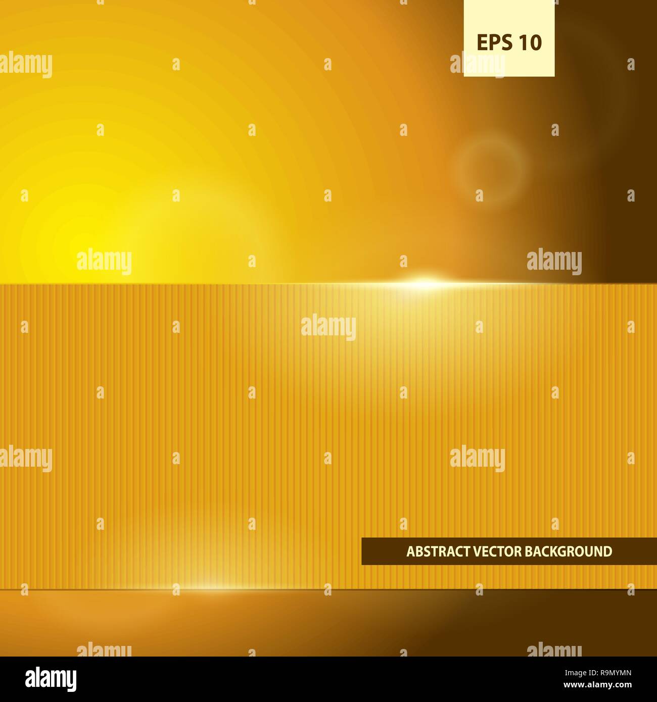 Abstract light golden orange background, vector illustration Stock ...