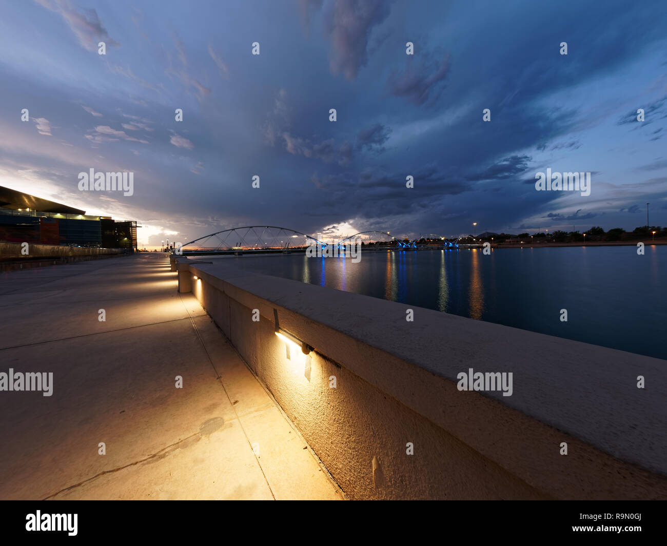 Tempe town lake bridge hi-res stock photography and images - Alamy