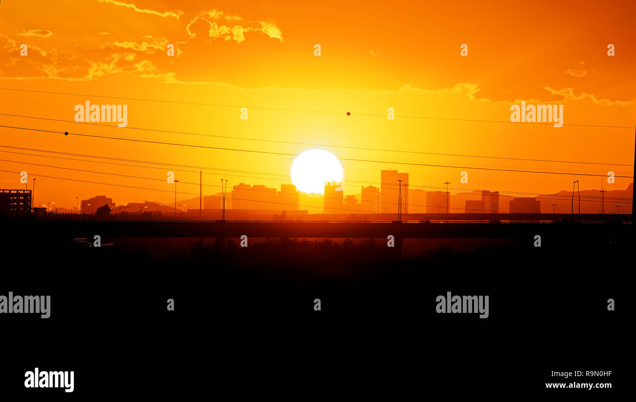 Downtown Phoenix Skyline High Resolution Stock Photography and Images ...