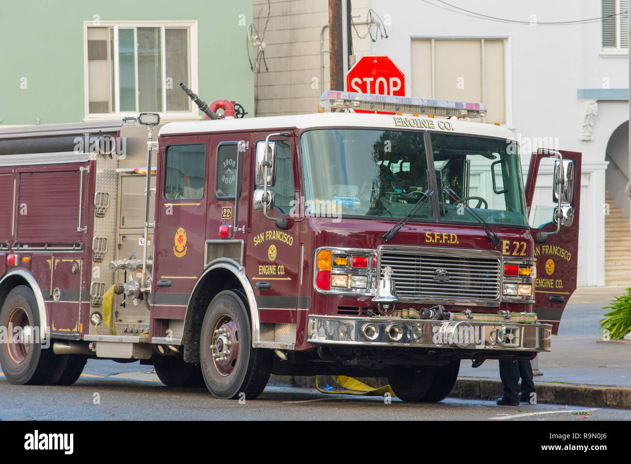 San francisco fire department hi-res stock photography and images - Alamy