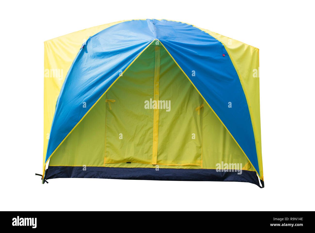 Dome camping tent model for a family on isolation background Stock ...