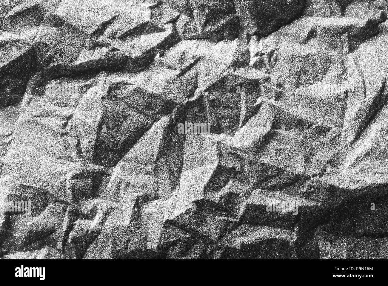 Silver glitter shiny crumpled wrapping paper background Stock Photo - Alamy