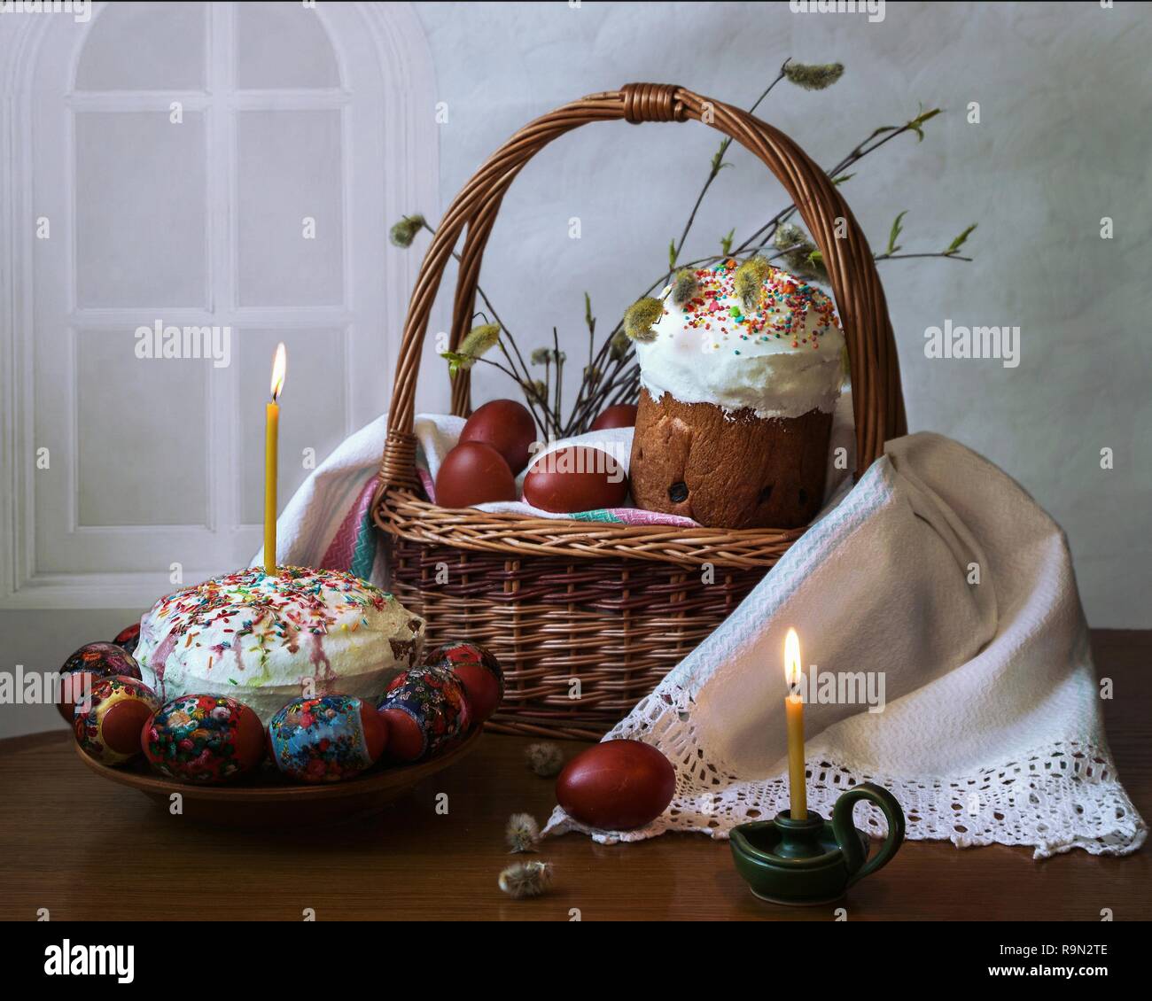Easter still life Stock Photo - Alamy