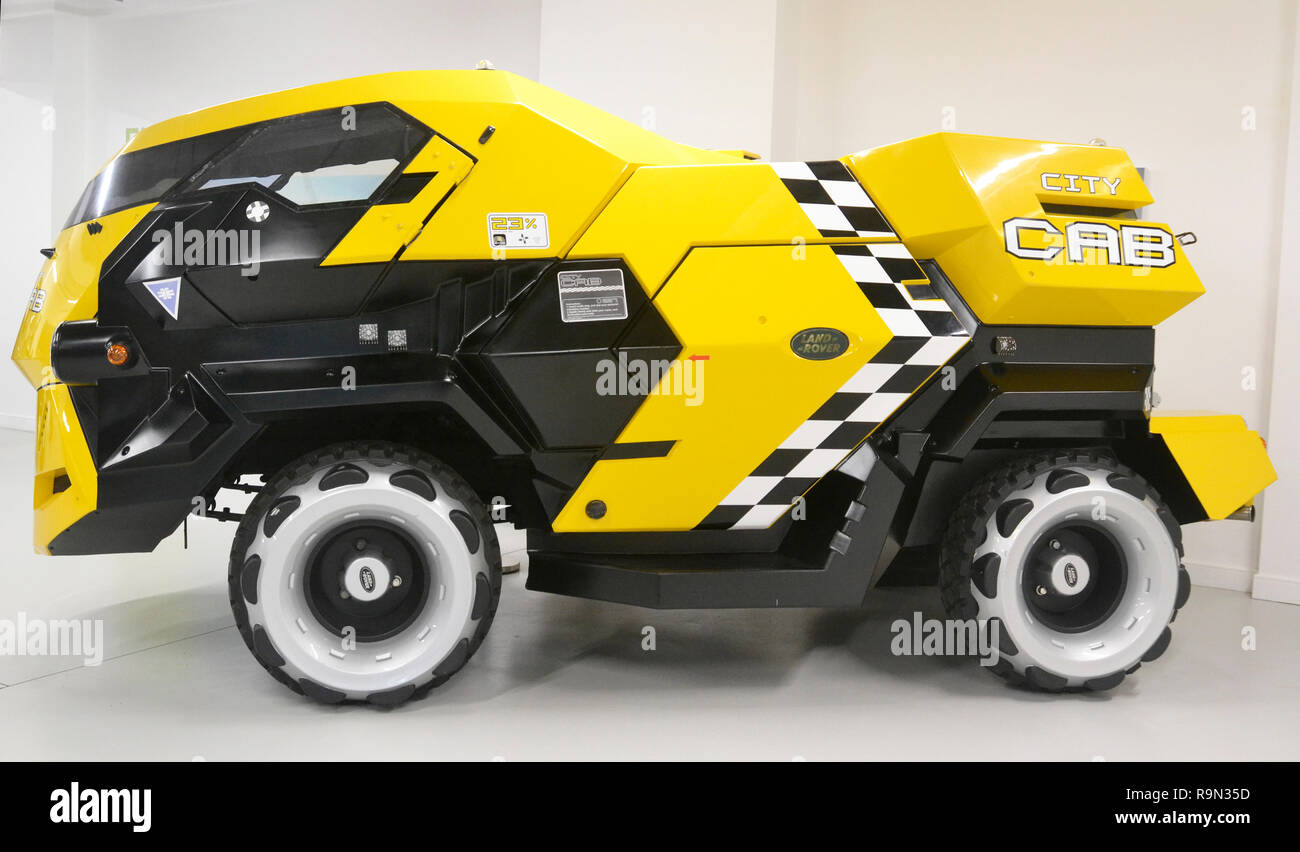 1995 Land Rover, customised to create the Judge Dredd vehicle at the ...