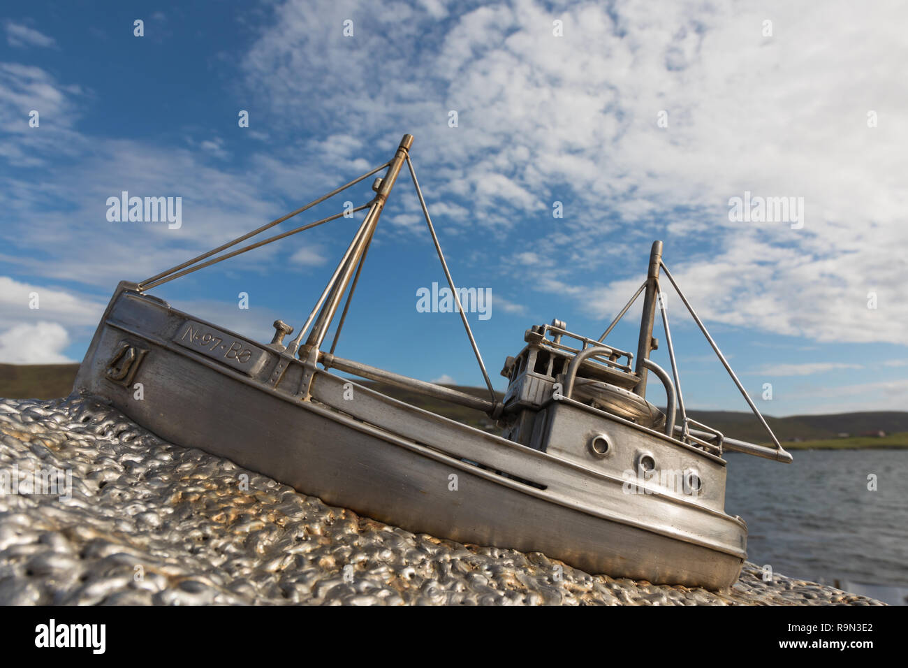 Shetland bus hi-res stock photography and images - Alamy