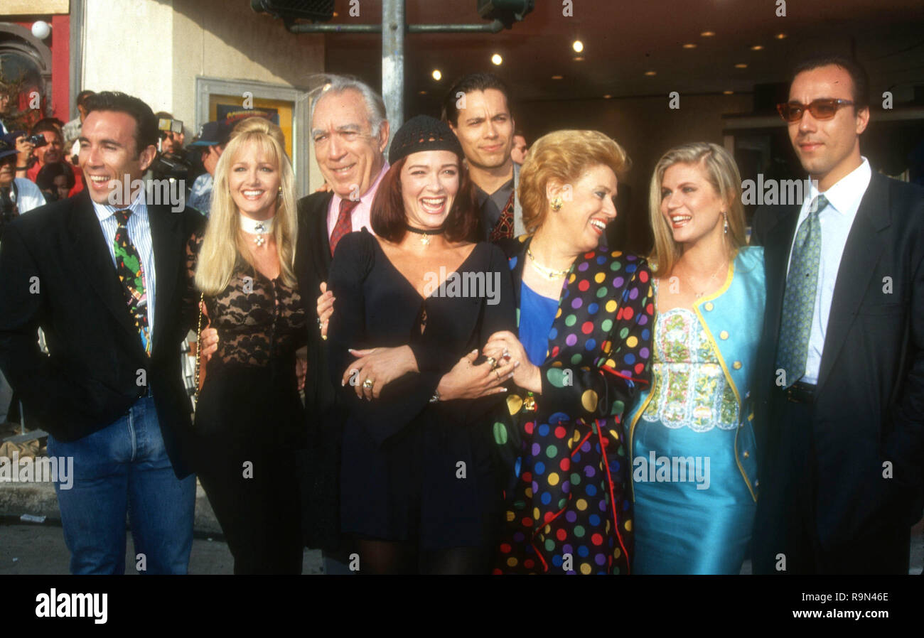 WESTWOOD, CA - JUNE 13: Actor Francesco Quinn, wife Julie McCann, actor ...