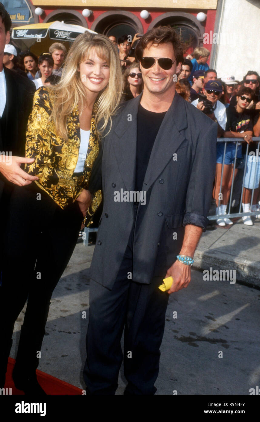WESTWOOD, CA - JUNE 13: Actress Bridgette Wilson and actor/producer ...