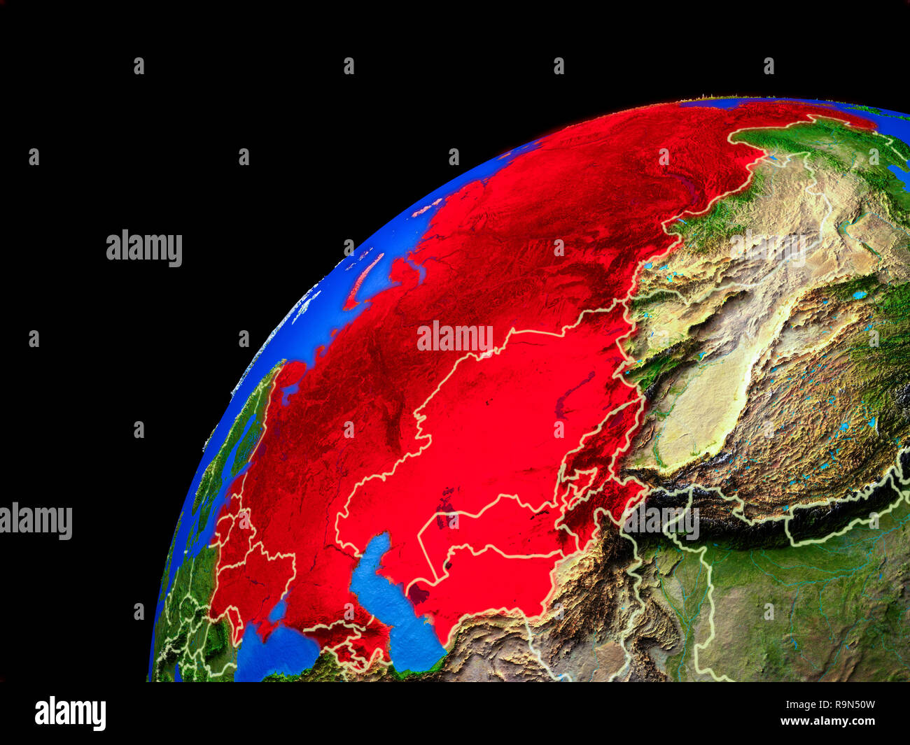 Communist countries map hi-res stock photography and images - Alamy
