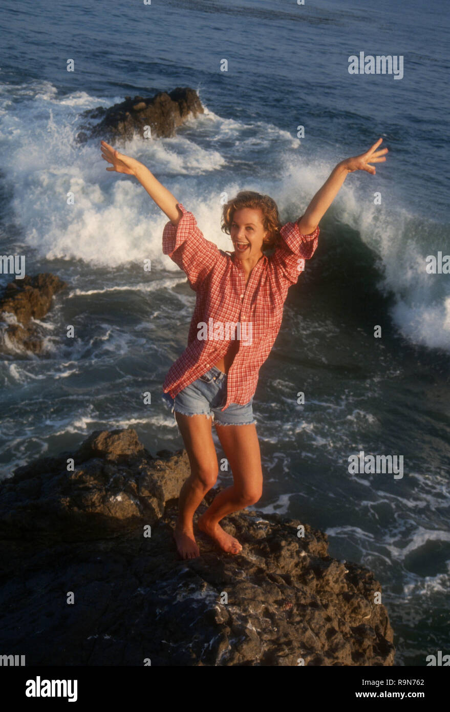 MALIBU, CA - JUNE 17: (EXCLUSIVE) Actress Carrington Garland poses at a ...