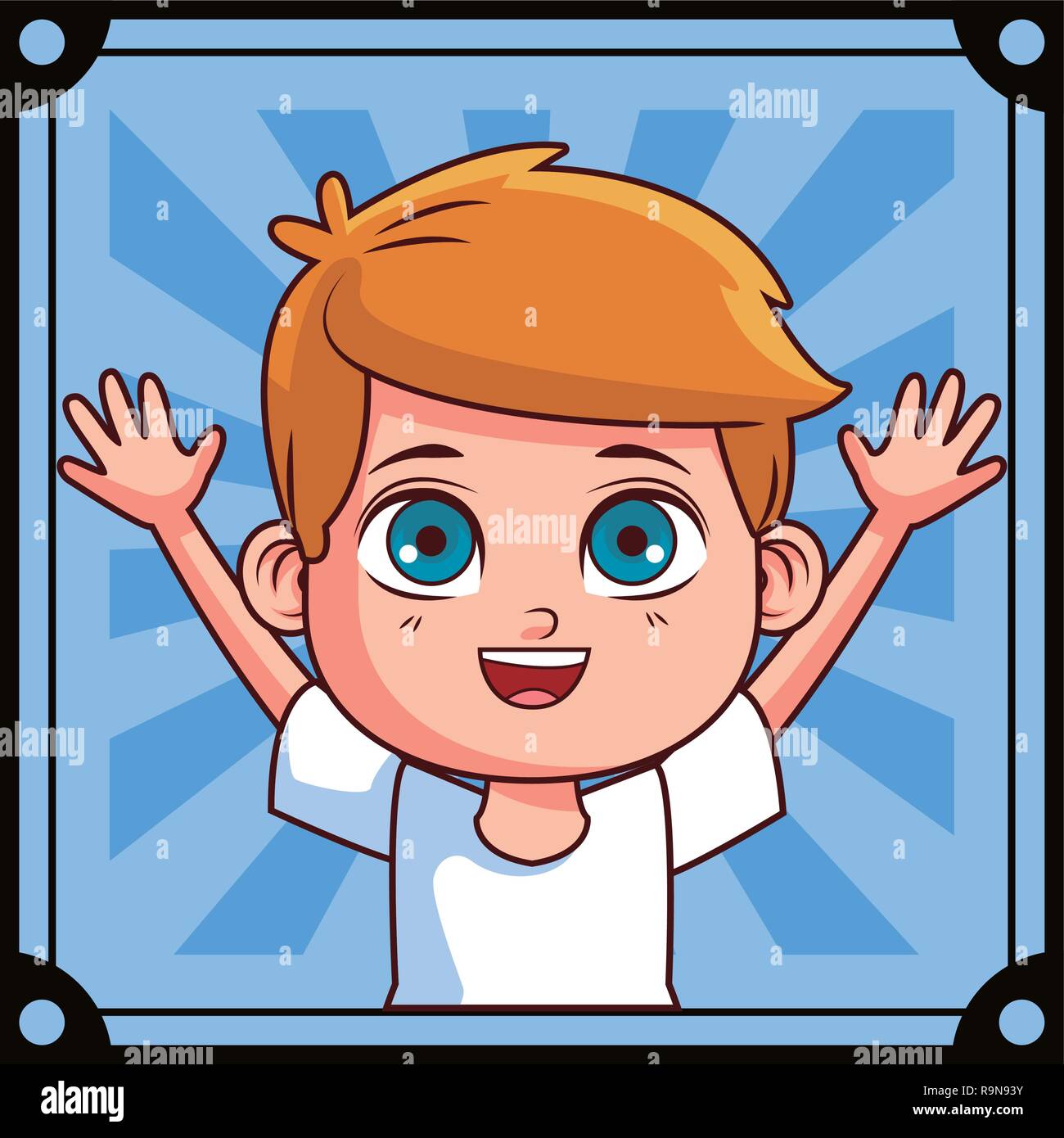 cute child cartoon Stock Vector Image & Art - Alamy