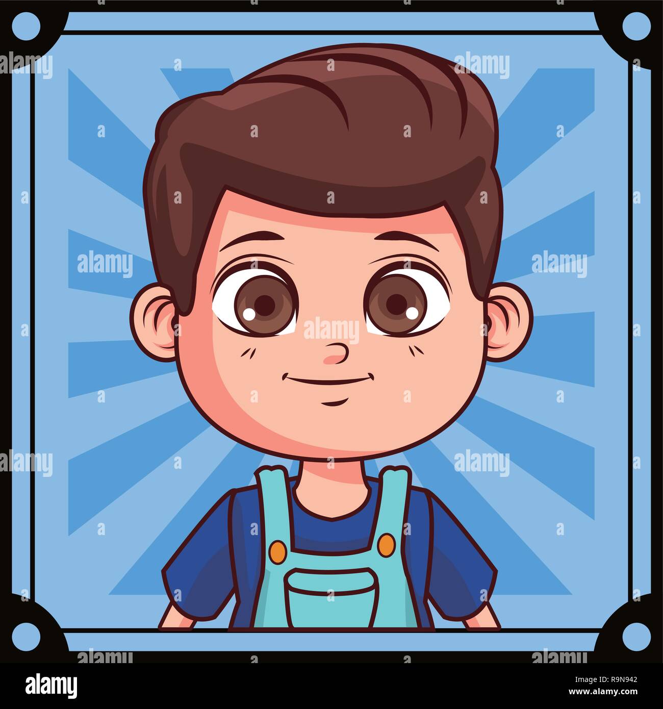 cute child cartoon Stock Vector Image & Art - Alamy