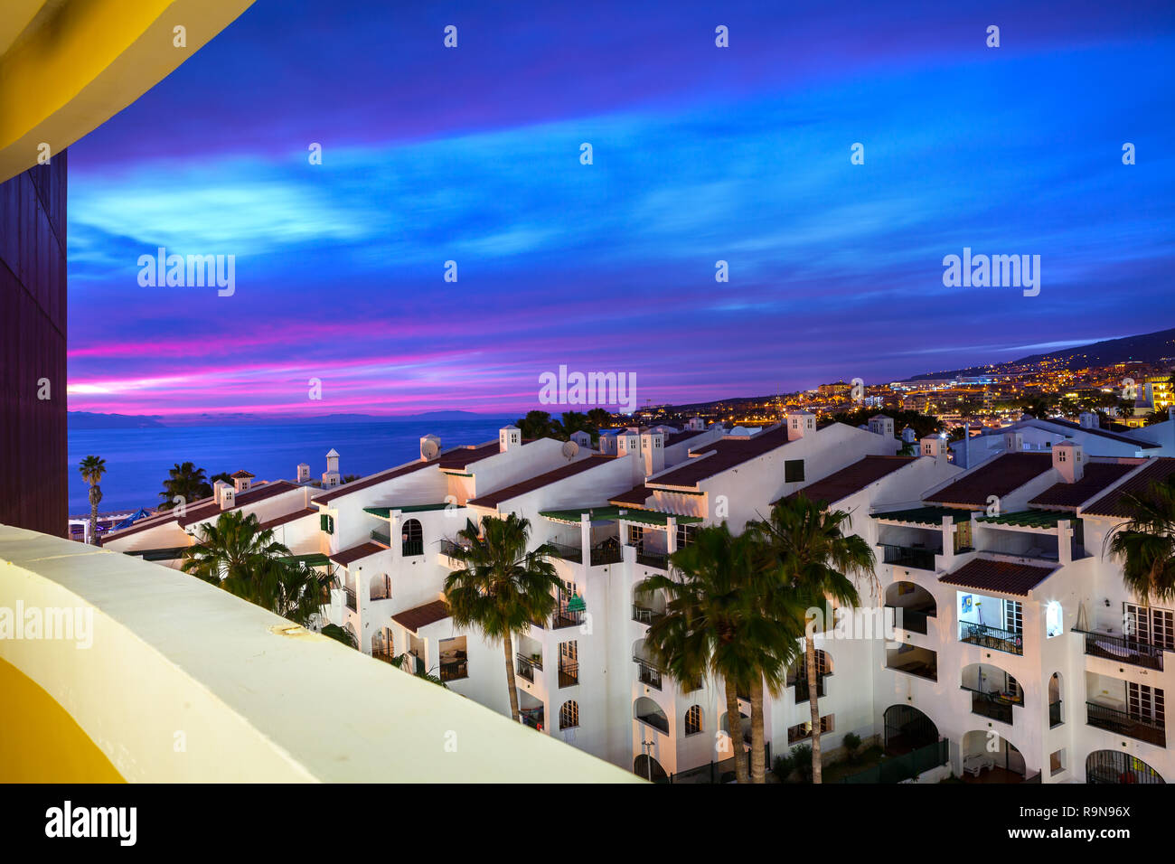 Beach sunset adeje tenerife hi-res stock photography and images - Alamy