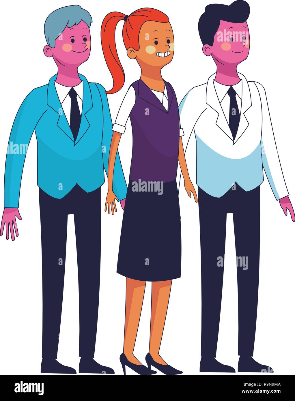 group of friends cartoon Stock Vector Image & Art - Alamy