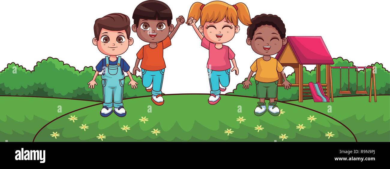cute children cartoon Stock Vector Image & Art - Alamy