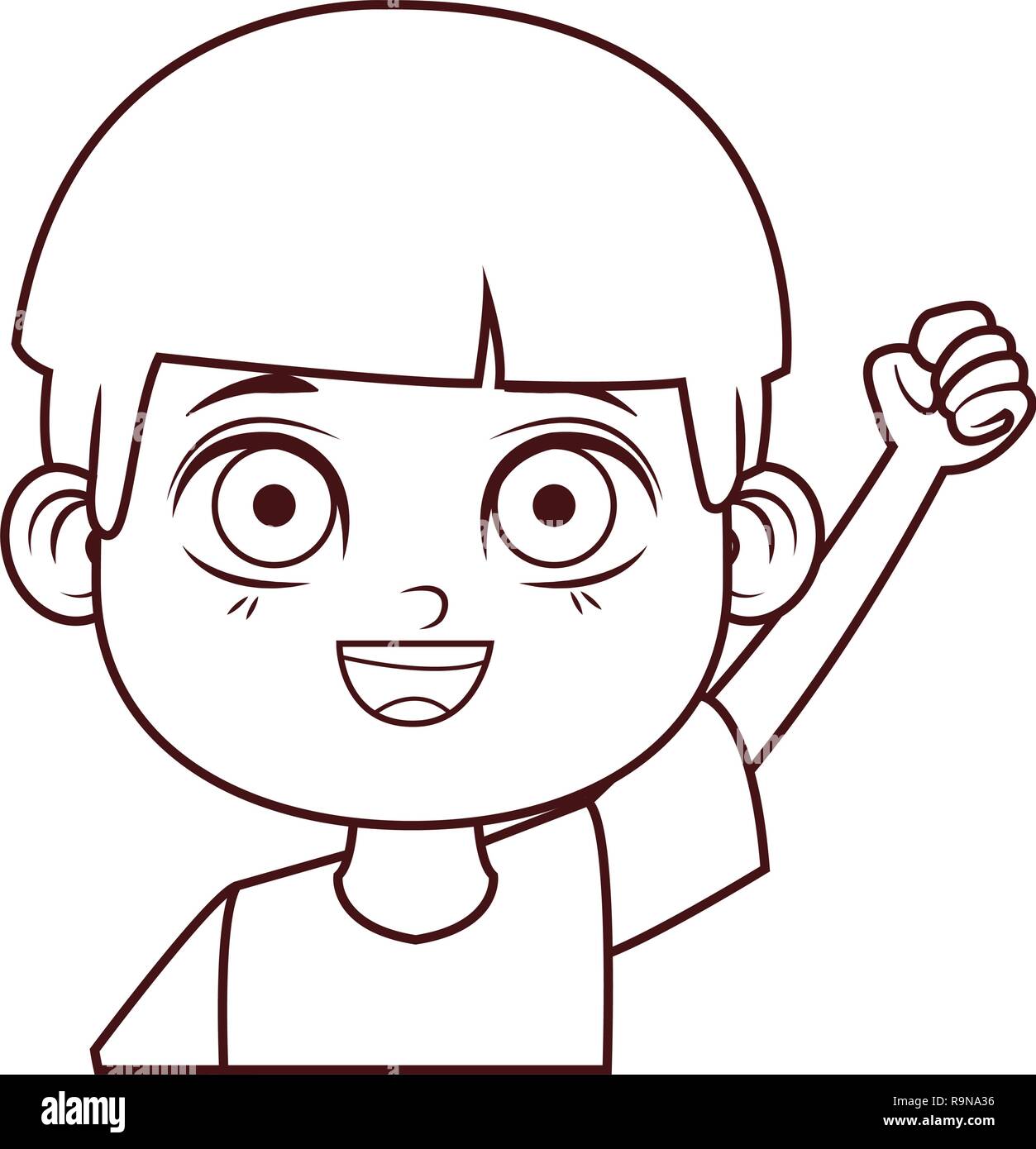 cute child cartoon Stock Vector Image & Art - Alamy