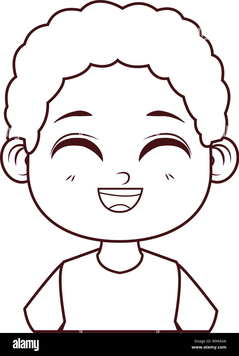 cute child cartoon Stock Vector Image & Art - Alamy