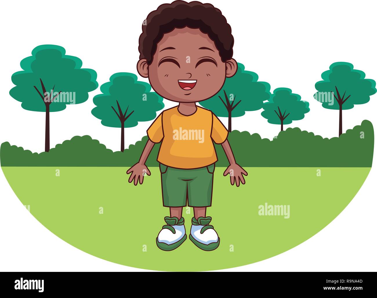 cute child cartoon Stock Vector Image & Art - Alamy