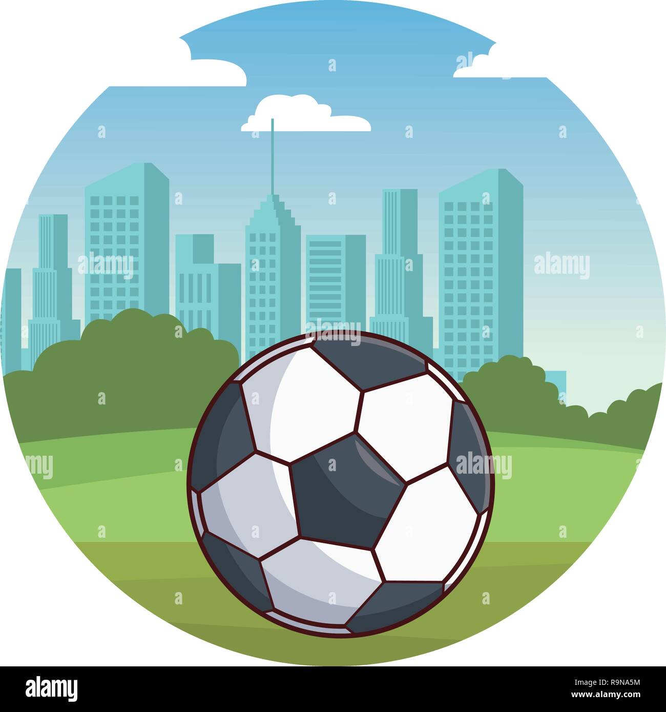 football soccer cartoon Stock Vector Image & Art - Alamy