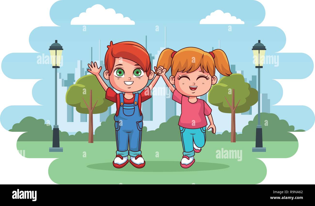 cute children cartoon Stock Vector Image & Art - Alamy