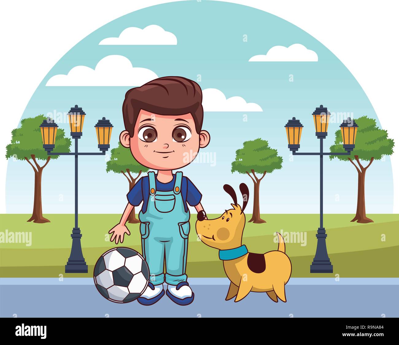 cute child cartoon Stock Vector Image & Art - Alamy