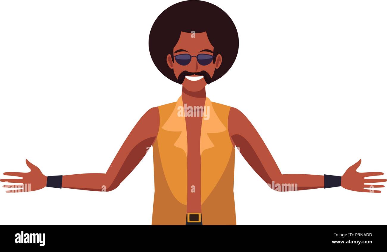 Disco man cartoon Stock Vector Image & Art - Alamy