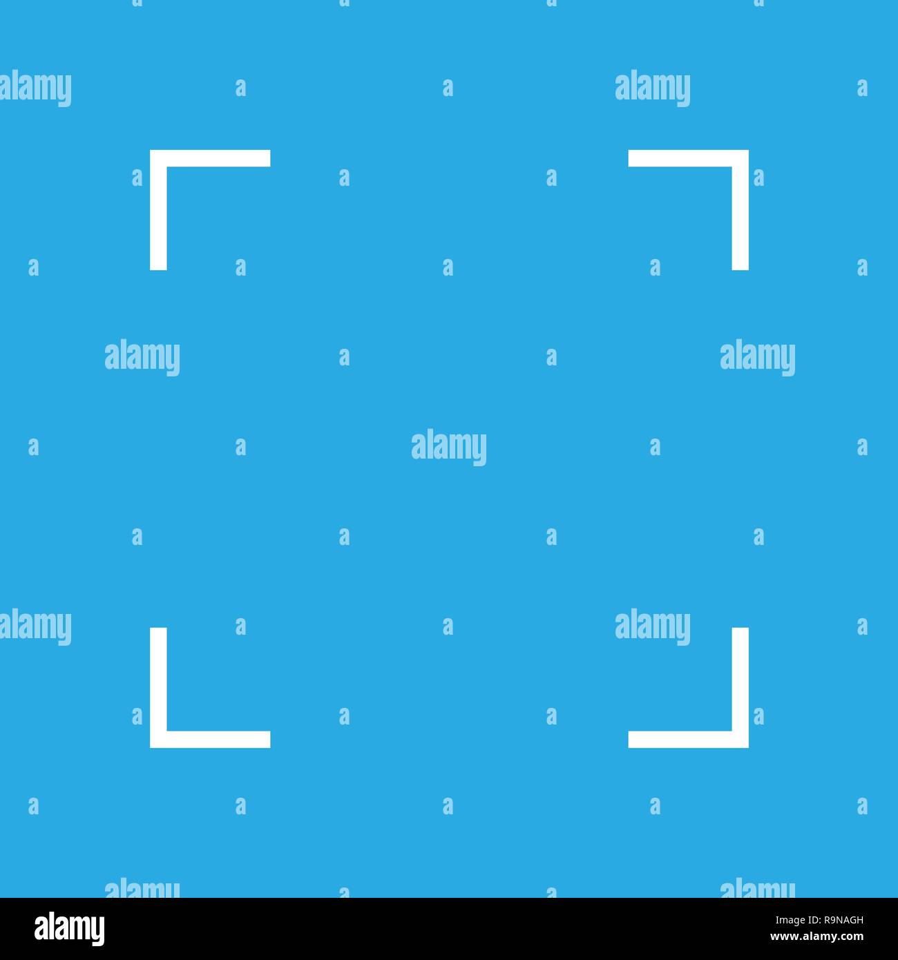 Vector illustration, flat design Camera frame Stock Vector Image & Art ...