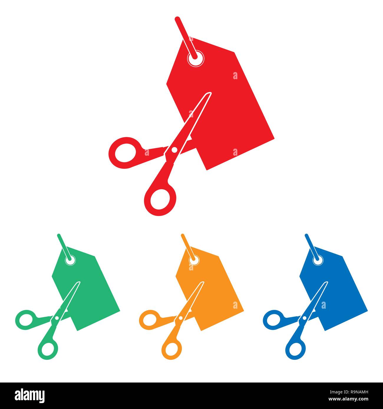 Illustration low price tag cut out hi-res stock photography and images ...