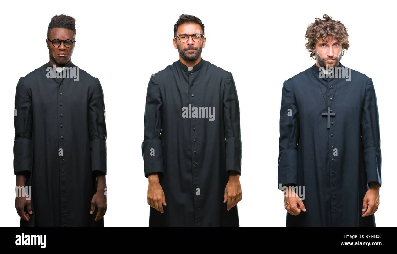 Sad Priest High Resolution Stock Photography and Images - Alamy