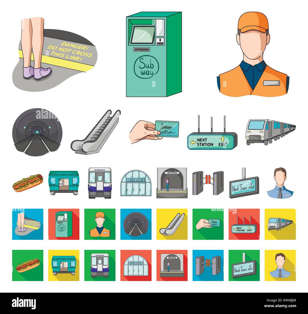 administrator,car,card,cartoon,flat,collection,convenience,credit ...