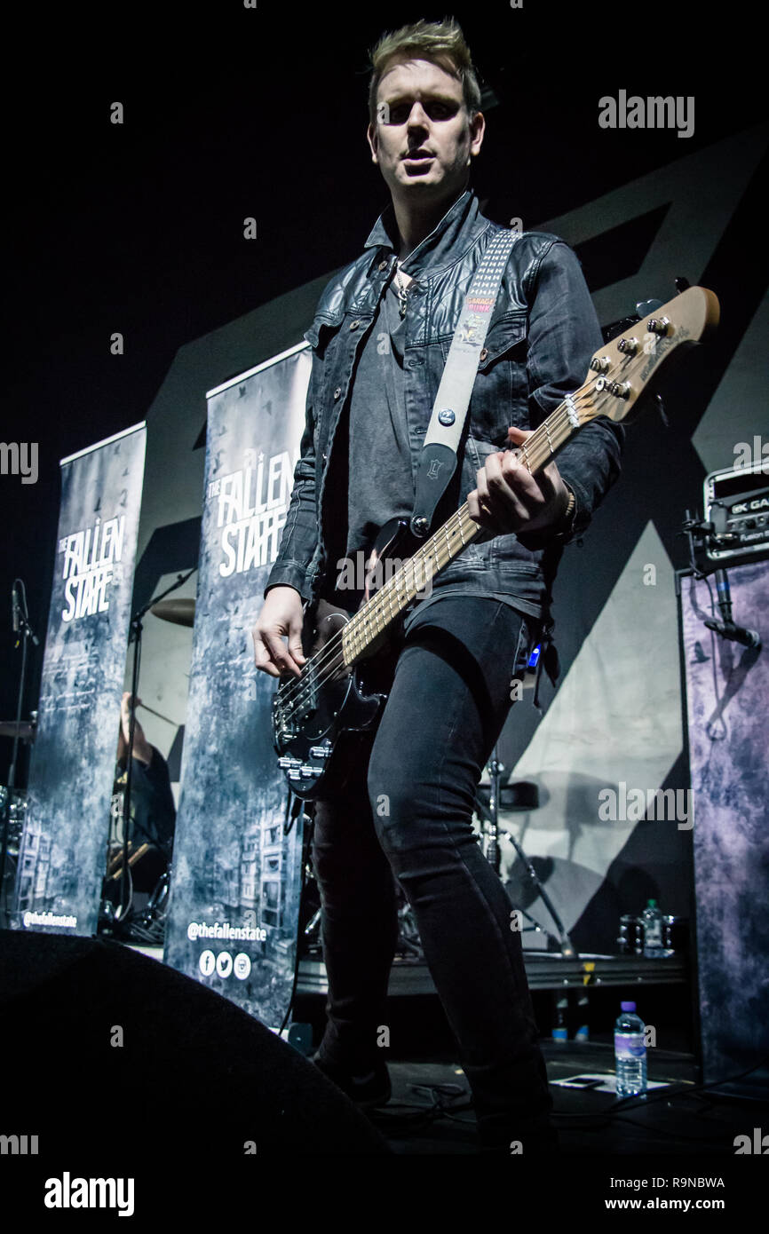 The Fallen State live at Manchester Academy Stock Photo - Alamy