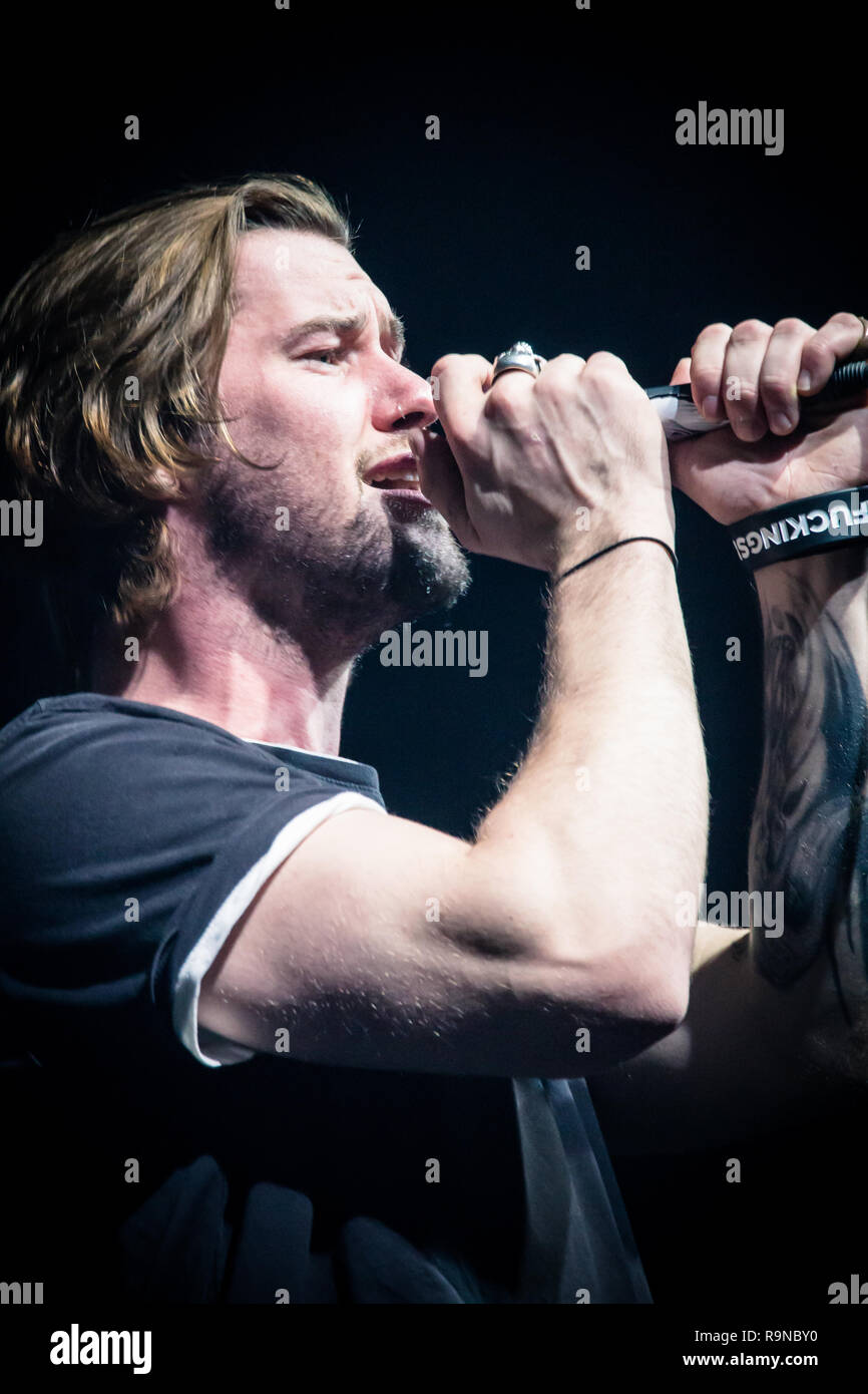 The Fallen State live at Manchester Academy Stock Photo - Alamy