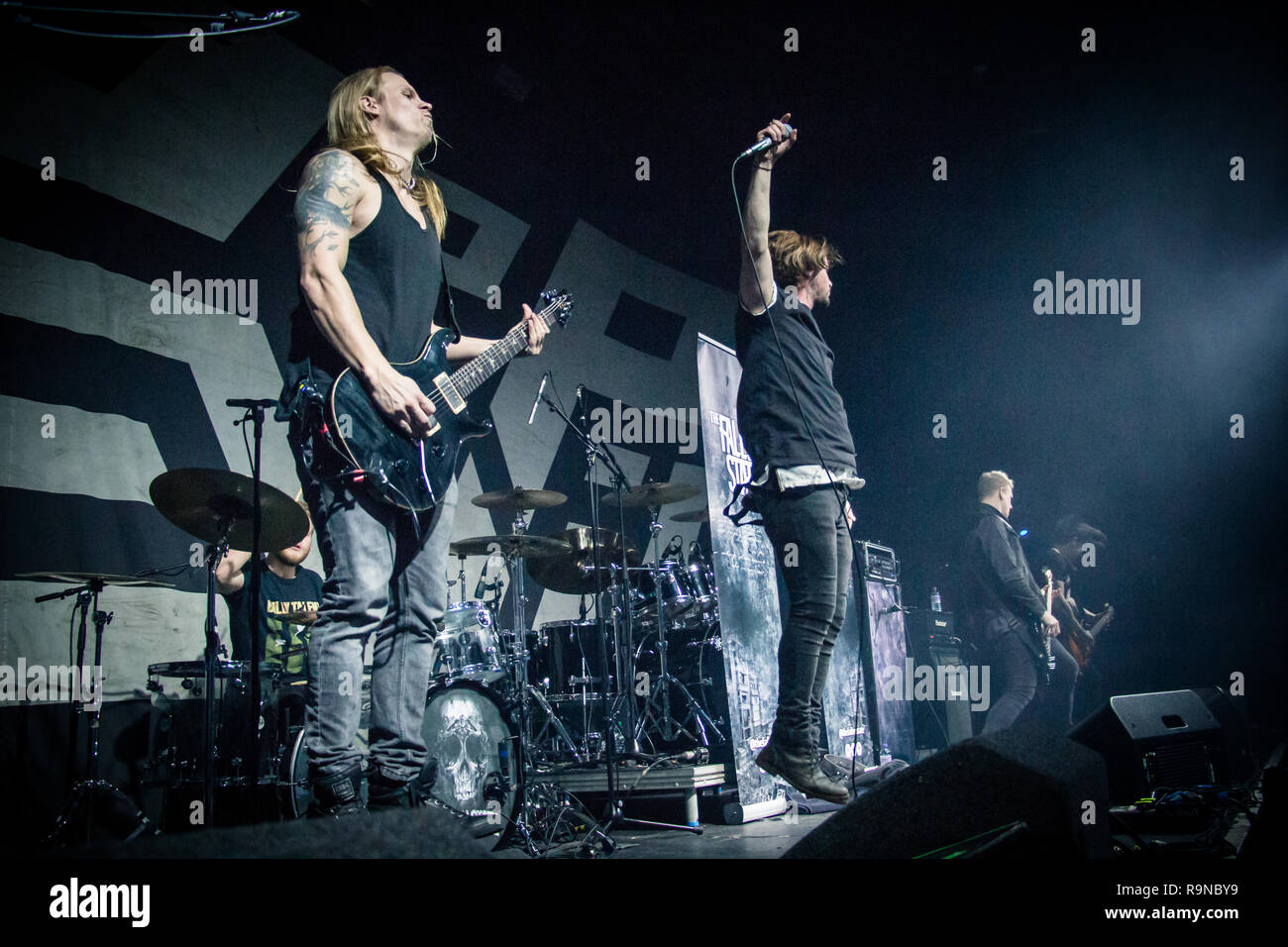 The Fallen State live at Manchester Academy Stock Photo - Alamy