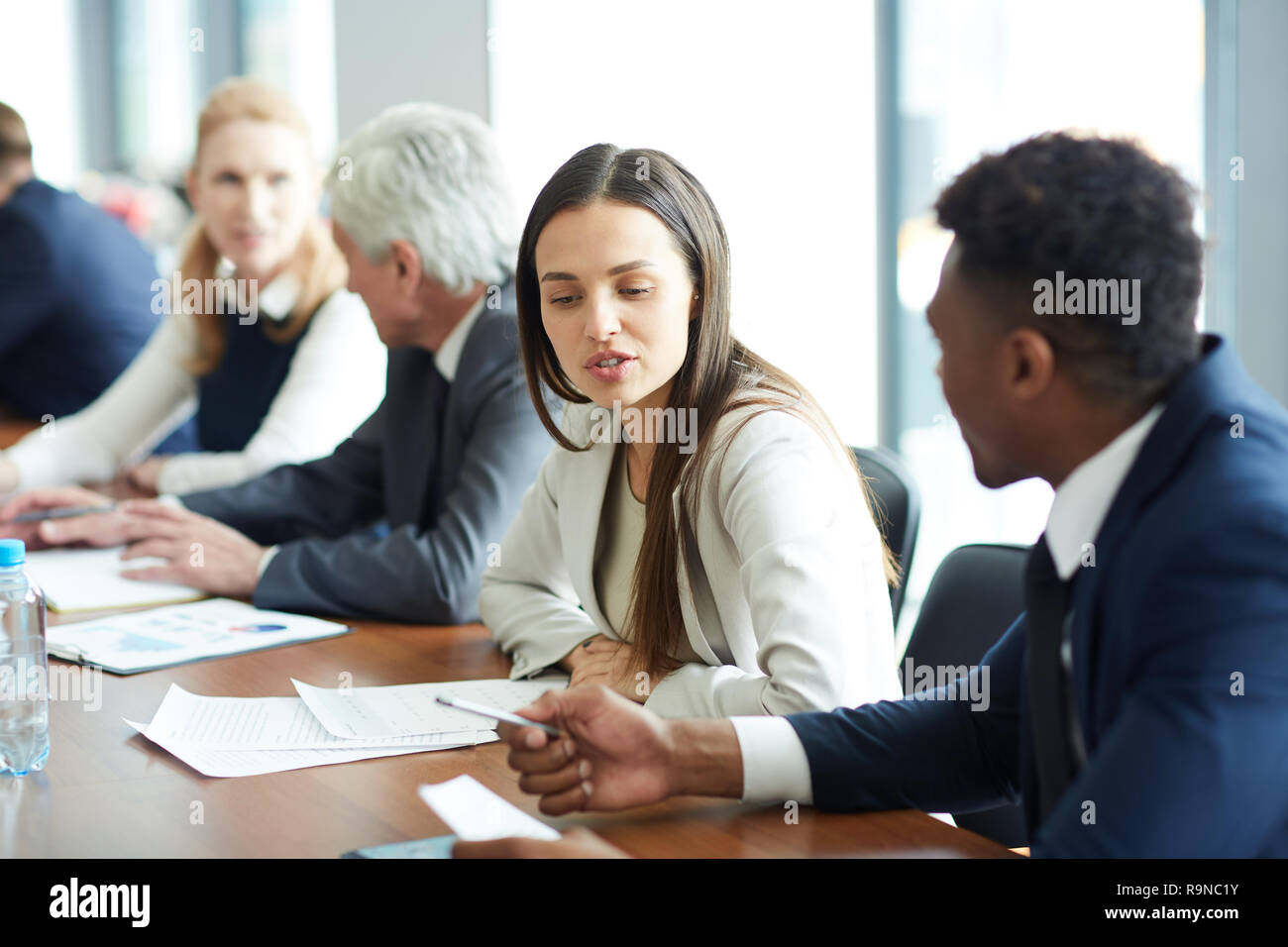Speech young people hi-res stock photography and images - Alamy