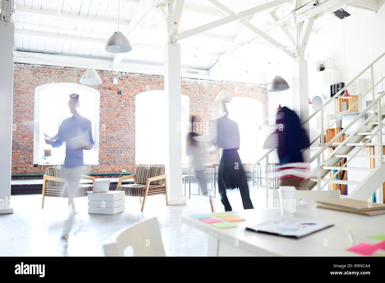 Business people doing work at office Stock Photo - Alamy