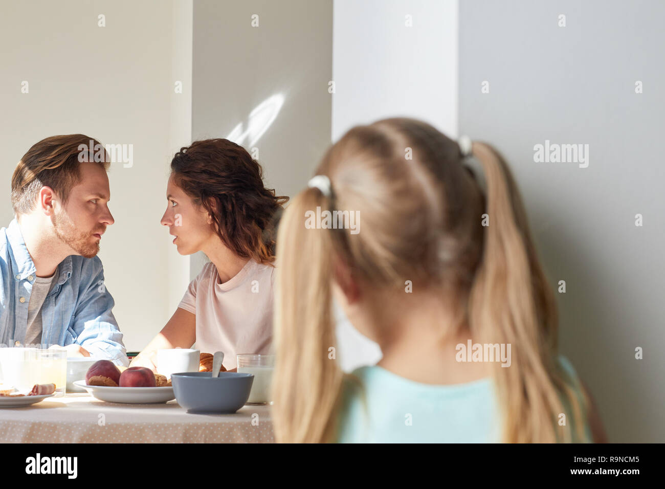 Talk of parents Stock Photo - Alamy