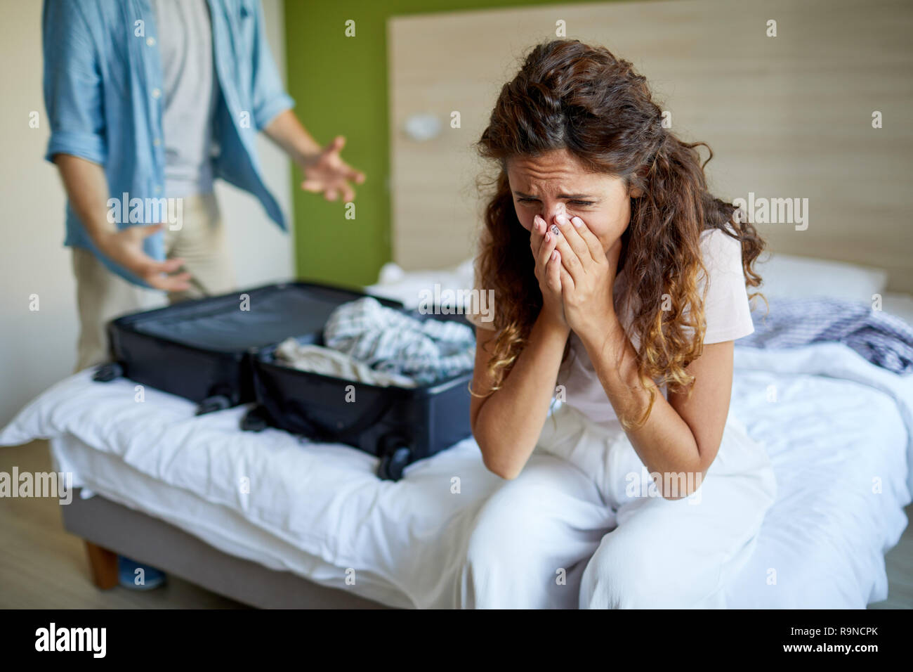 Family quarrel offended couple hi-res stock photography and images - Alamy