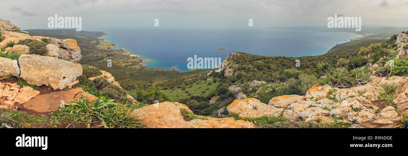 Landscape of Akamas Peninsula National Park, Cyprus Stock Photo - Alamy