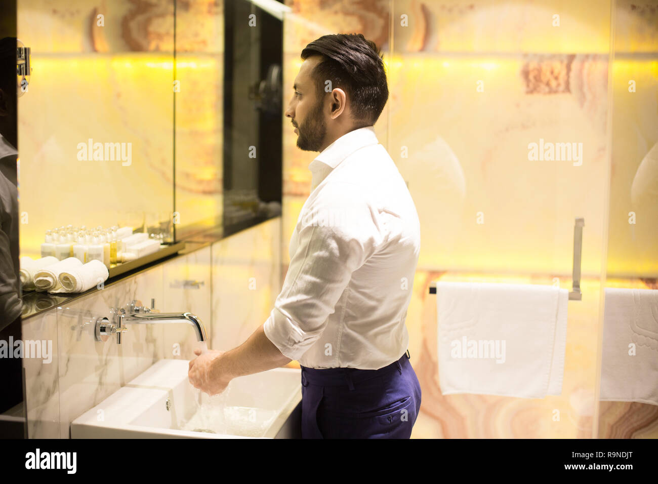 Morning hygiene hi-res stock photography and images - Alamy