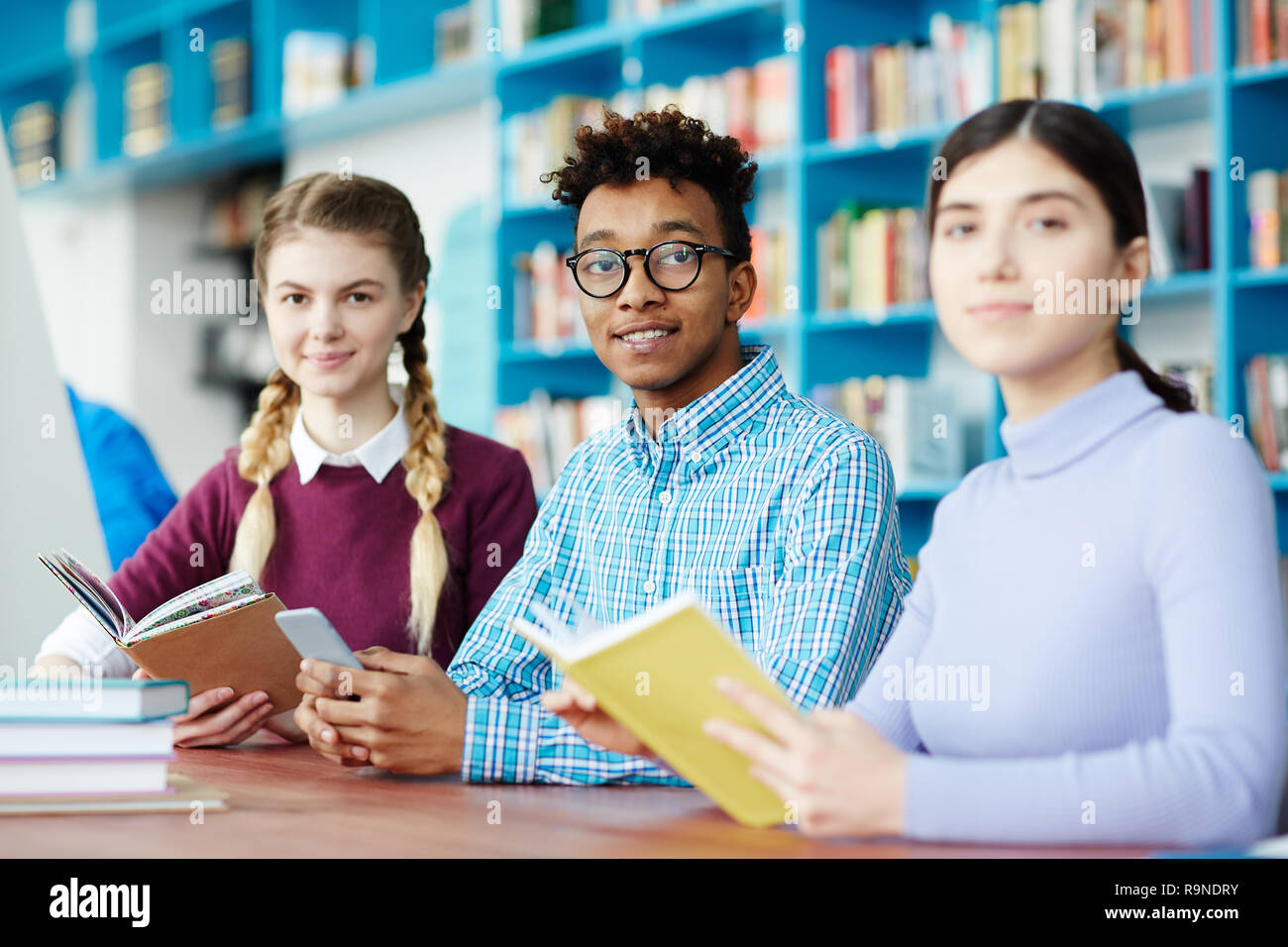 Preparing lesson hi-res stock photography and images - Alamy