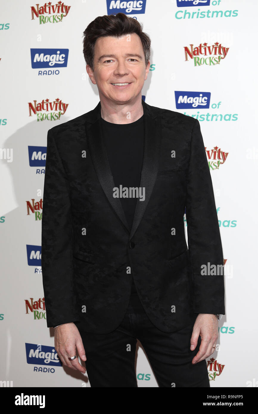 Magic of Christmas at the London Palladium - Arrivals Featuring: Rick ...