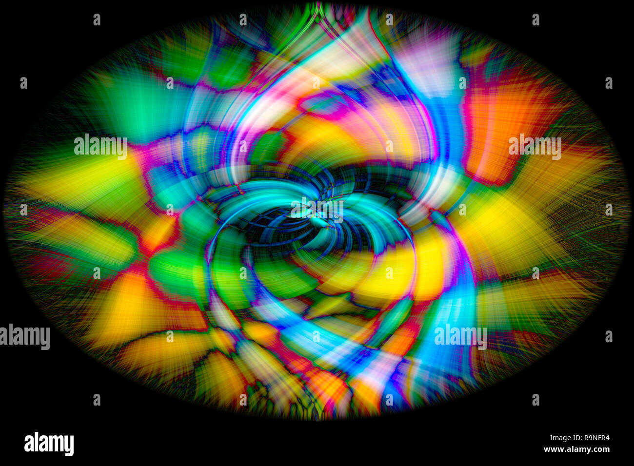 Colorful abstract twirl effect background Stock Photo - Alamy