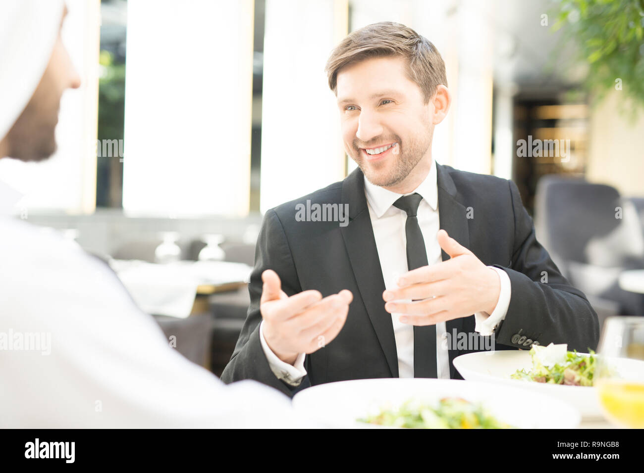 Person polite hi-res stock photography and images - Alamy