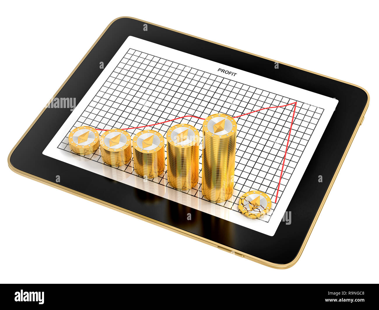 Profit chart hi-res stock photography and images - Alamy