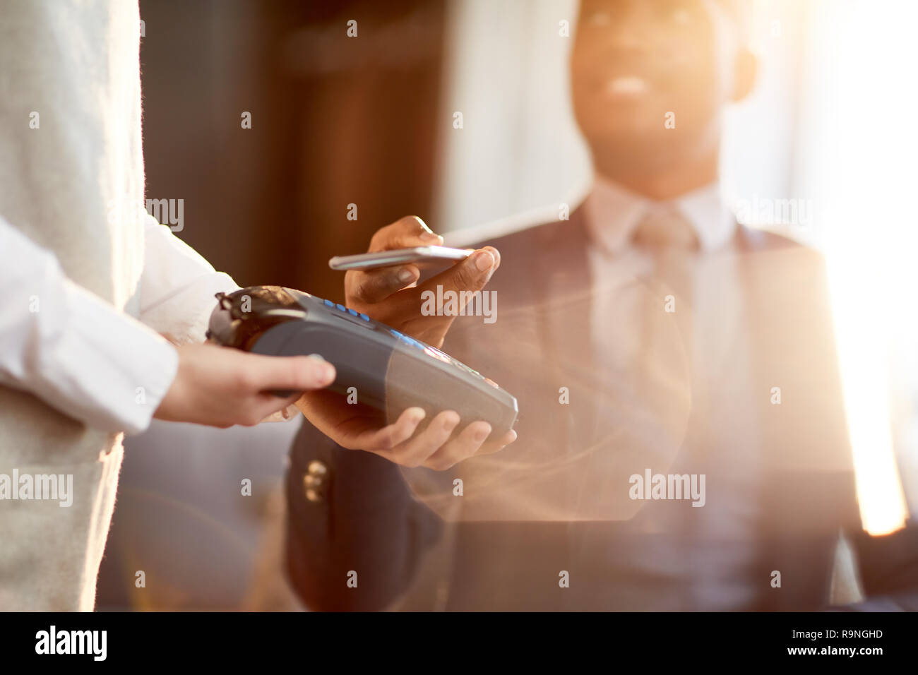 Gadget banking hi-res stock photography and images - Alamy