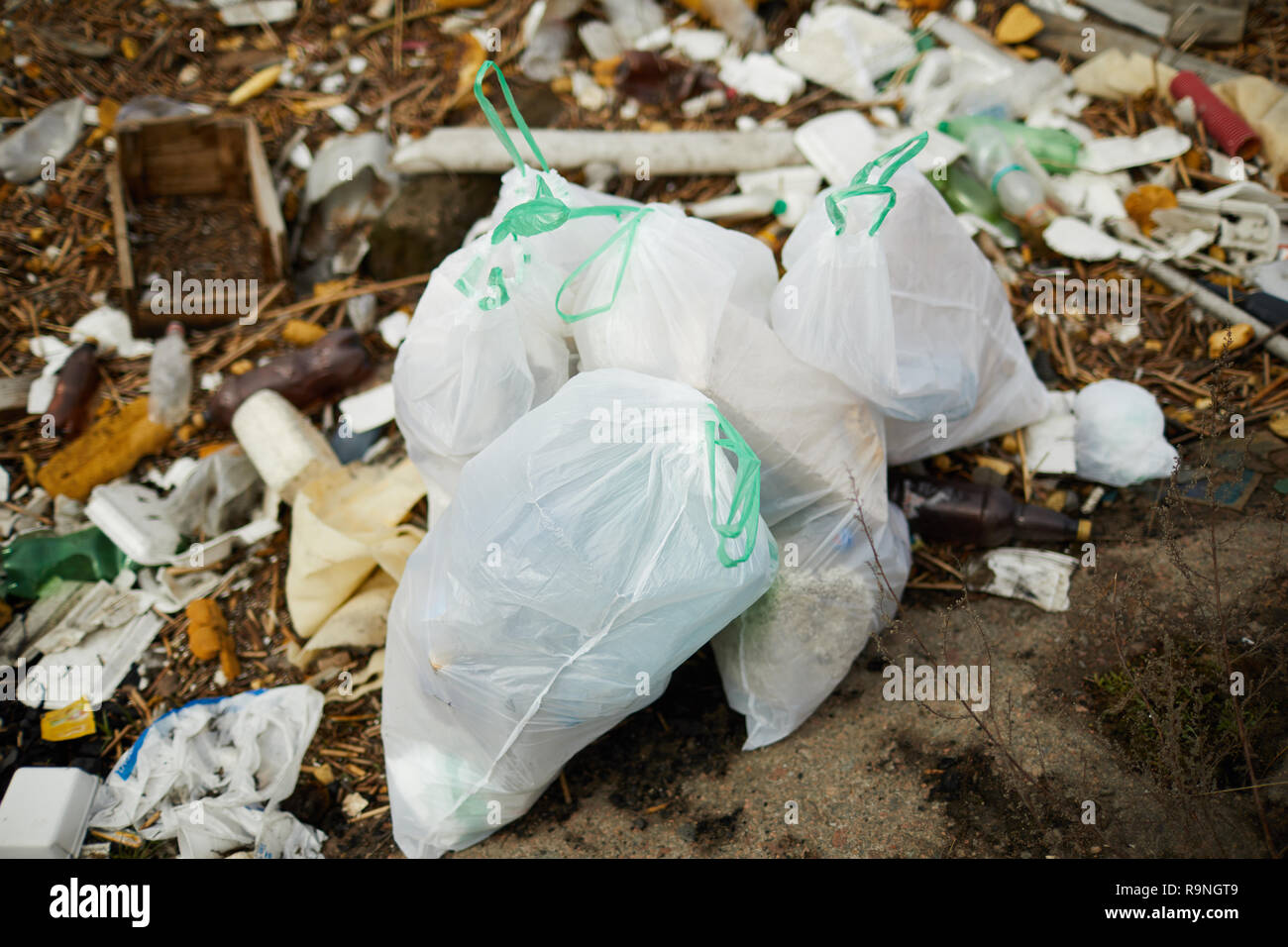 Lots of litter hi-res stock photography and images - Alamy