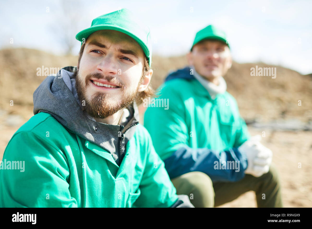 Rest after work Stock Photo - Alamy