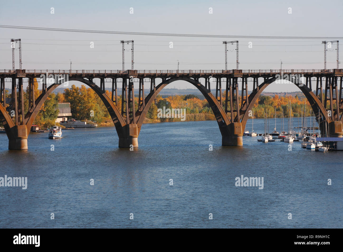 Kherson bridge hi-res stock photography and images - Alamy