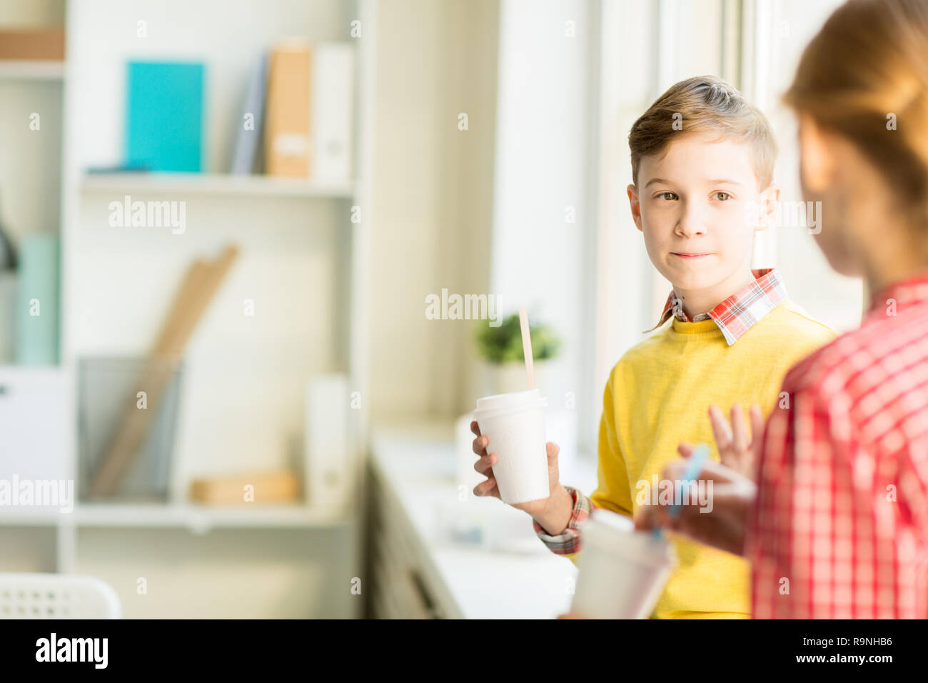 Break for drink Stock Photo - Alamy