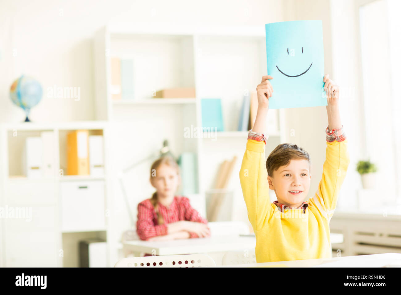 Child good idea hi-res stock photography and images - Alamy